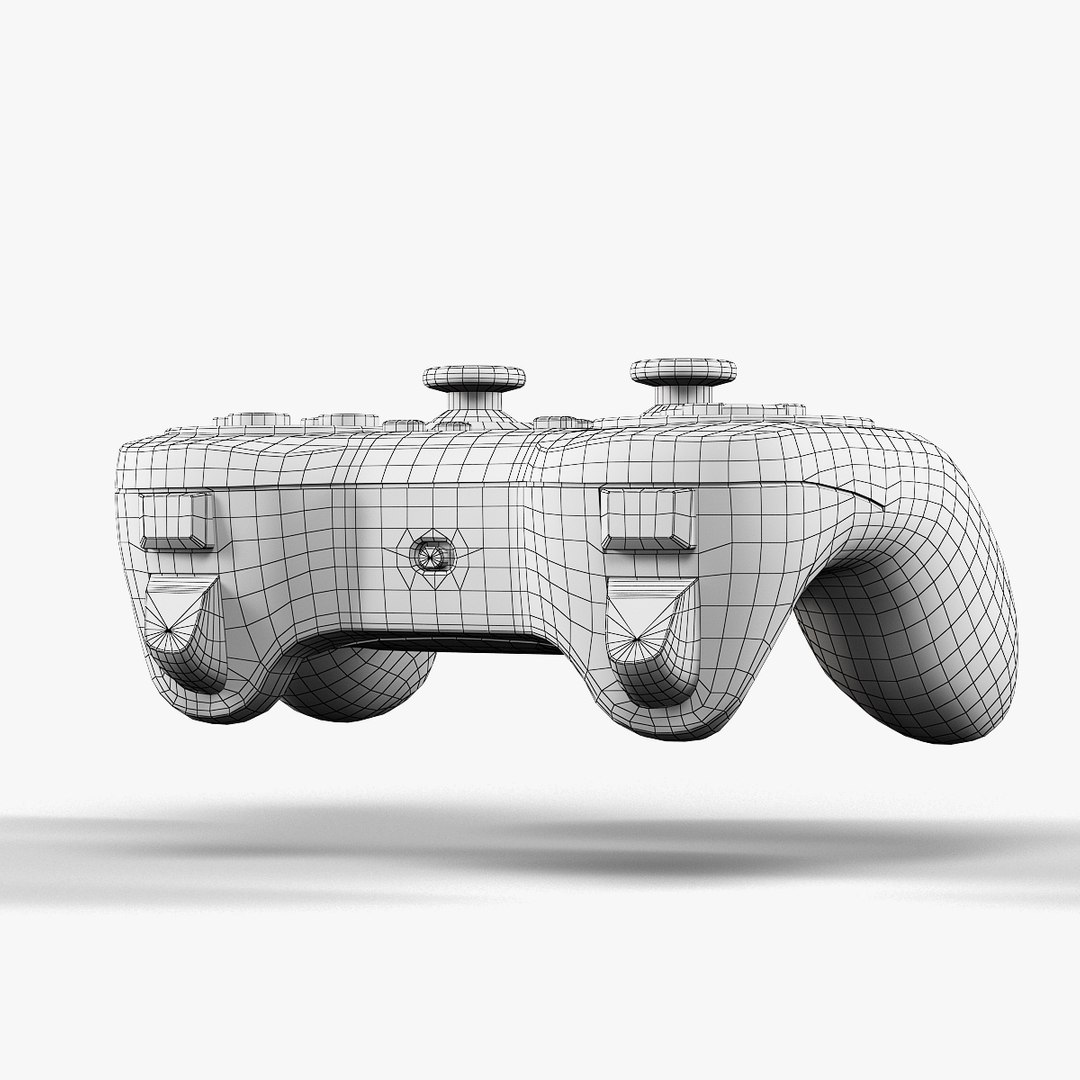 3d Model Logitech Wireless Gamepad F710