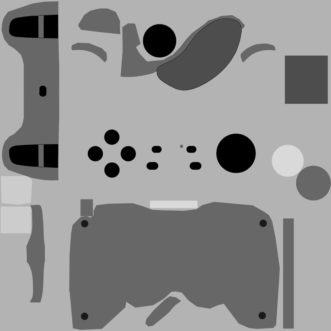 3d Model Logitech Wireless Gamepad F710