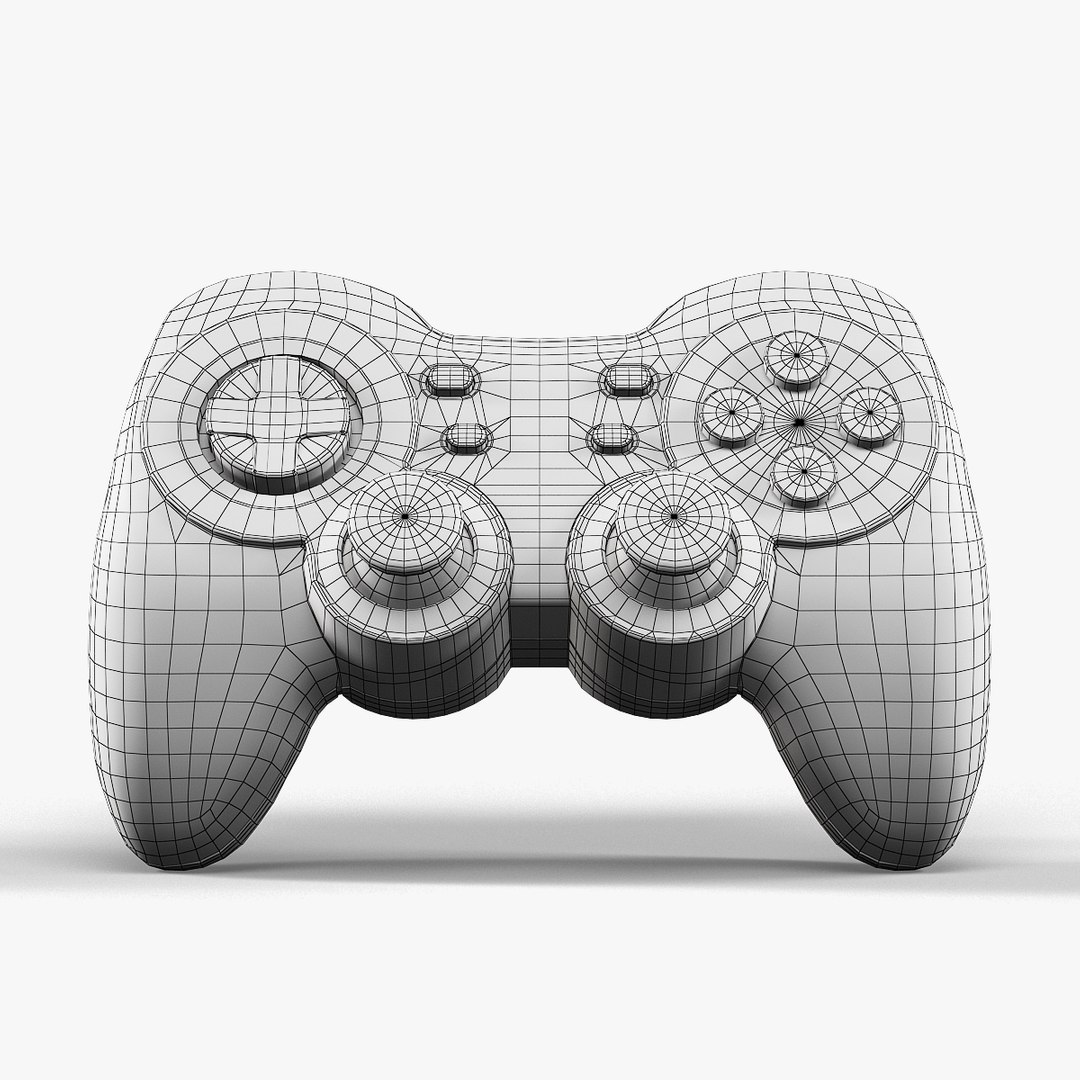 3d Model Logitech Wireless Gamepad F710