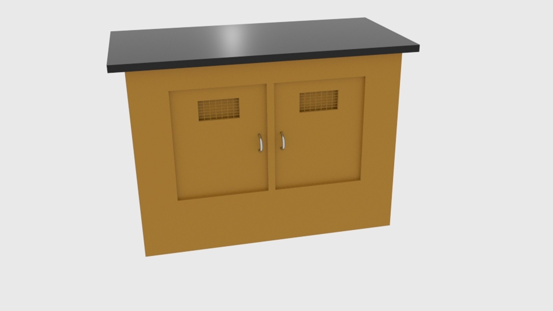 Free 3ds Model Simple Generator Box