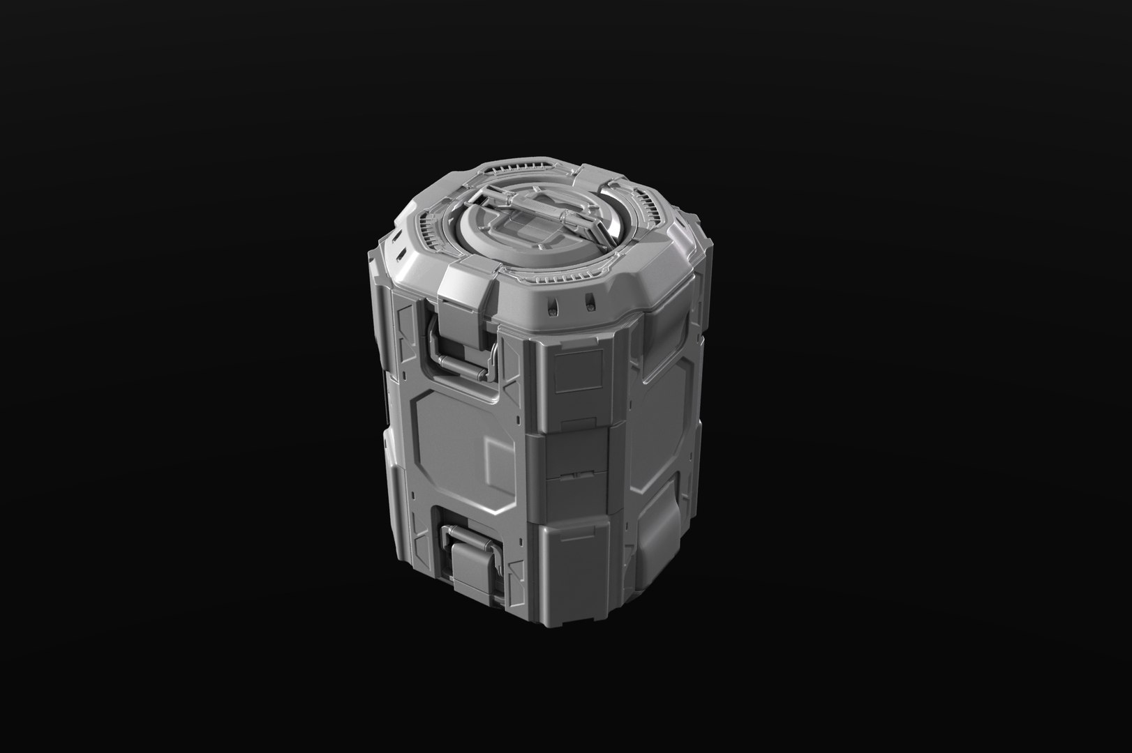 Box Sci Fi Model - TurboSquid 1472142