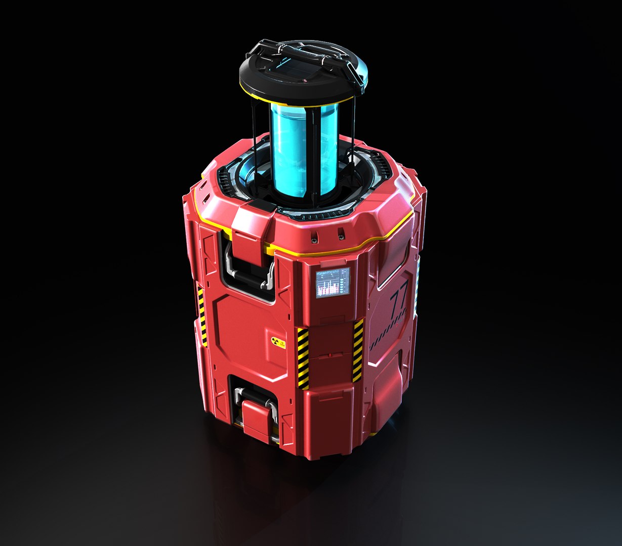 Box Sci Fi Model - TurboSquid 1472142