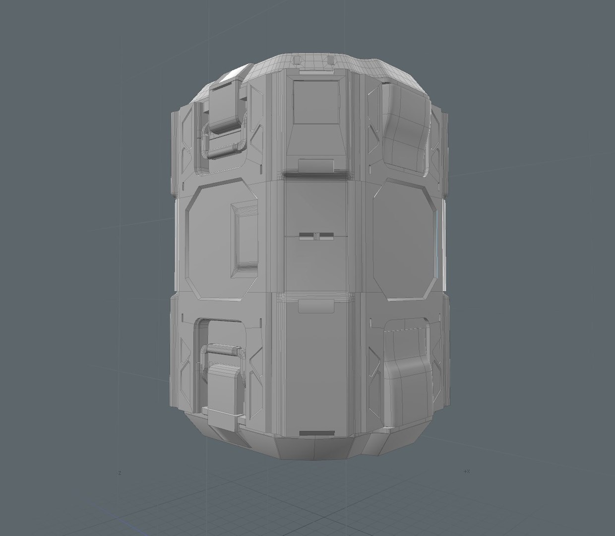 Box Sci Fi Model - TurboSquid 1472142