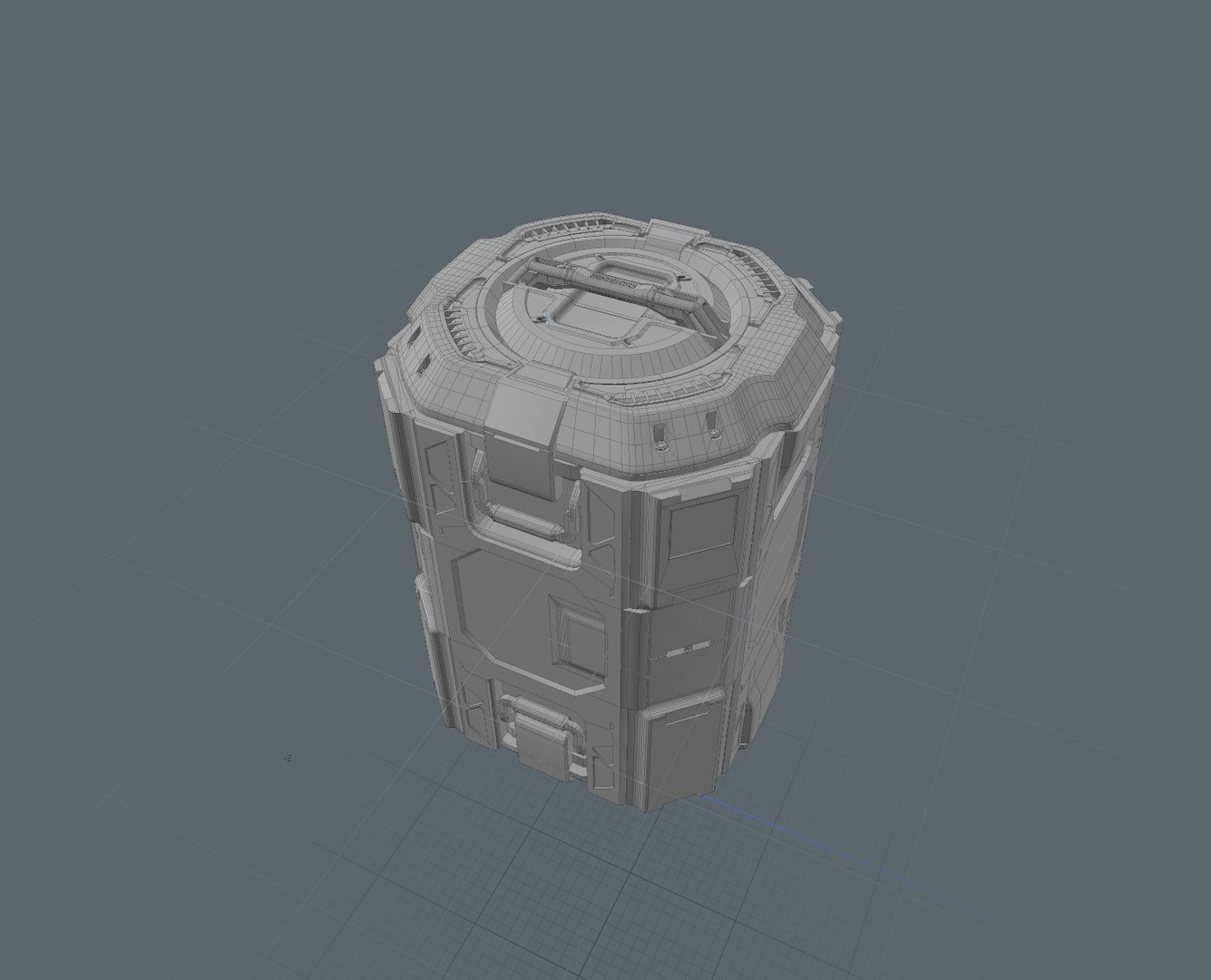 Box Sci Fi Model - TurboSquid 1472142