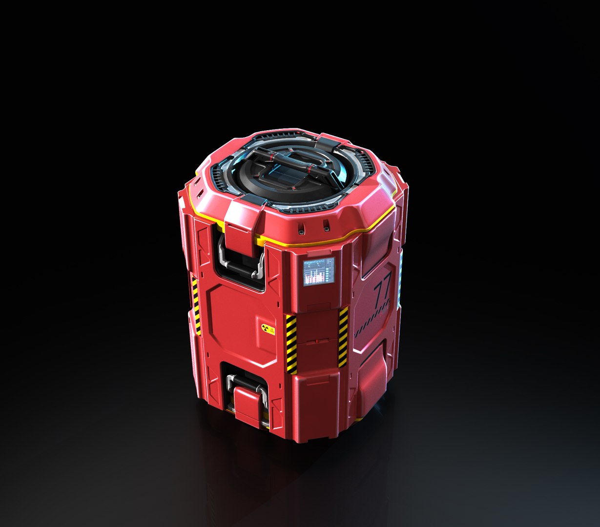 Box Sci Fi Model - TurboSquid 1472142