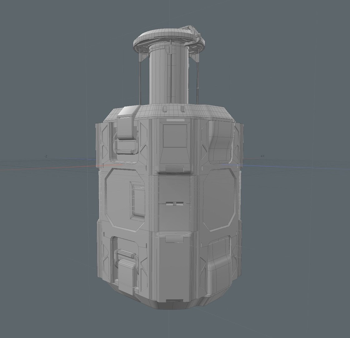 Box Sci Fi Model - TurboSquid 1472142
