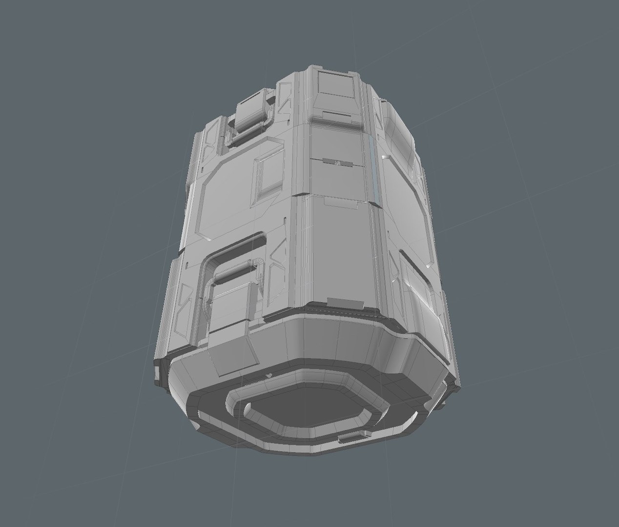 Box Sci Fi Model - TurboSquid 1472142