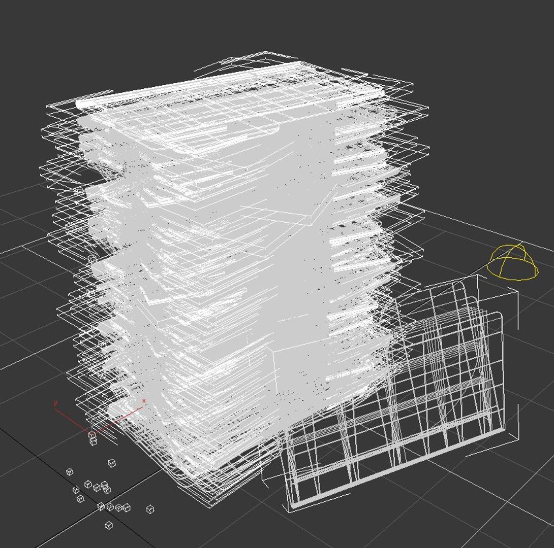 Stack Folders 3d Model