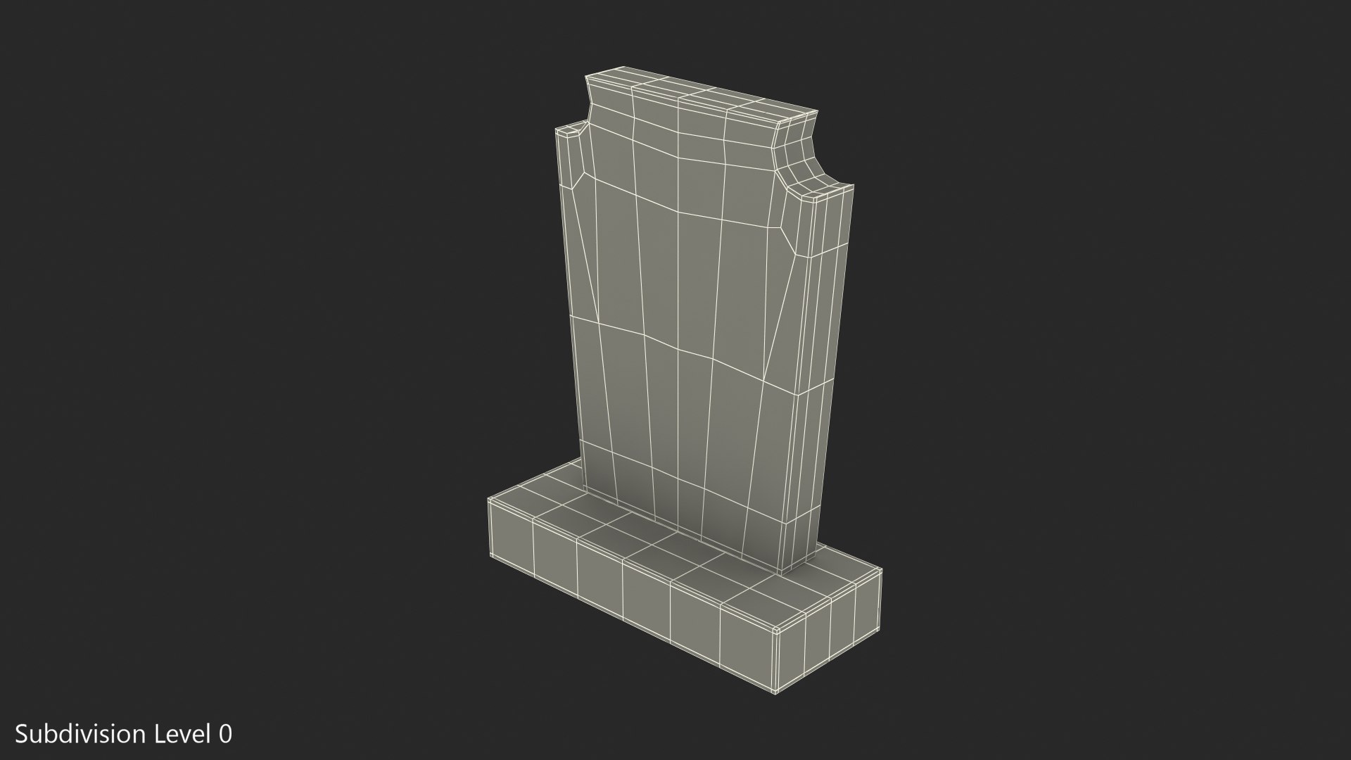 3D Granite Cemetery Headstone Stone - TurboSquid 1450664