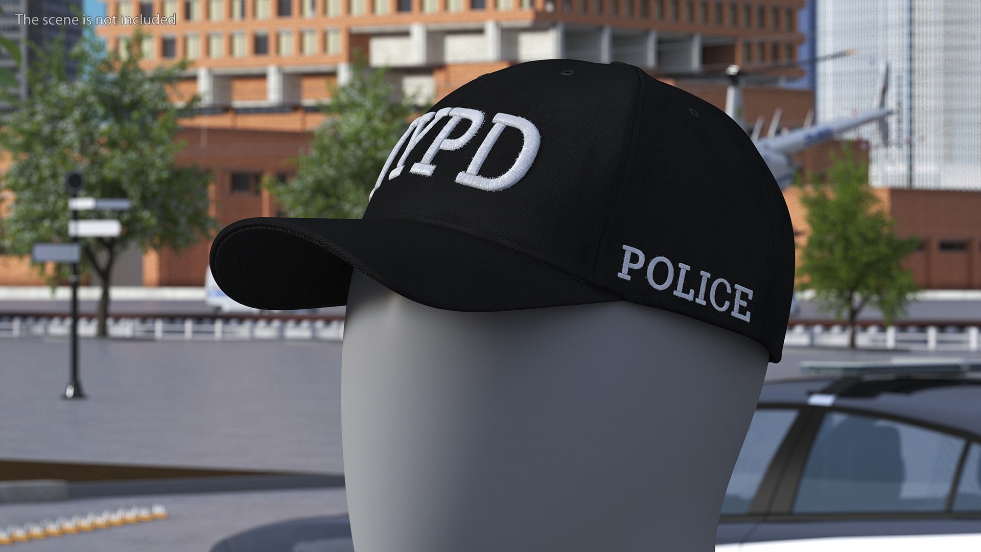 3D NYPD Police Baseball Cap - TurboSquid 2236990