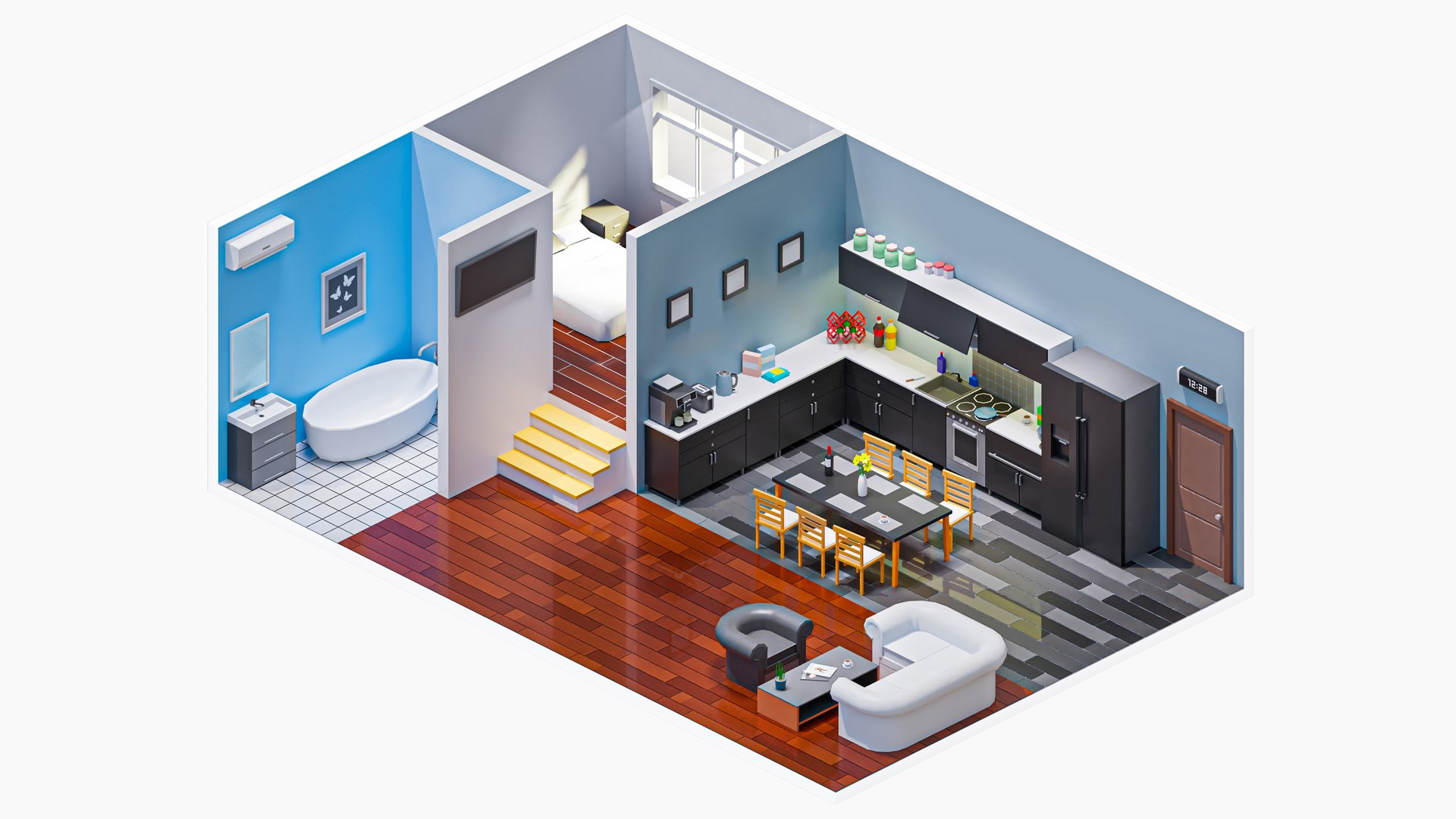 Room 74 3D model - TurboSquid 2155149