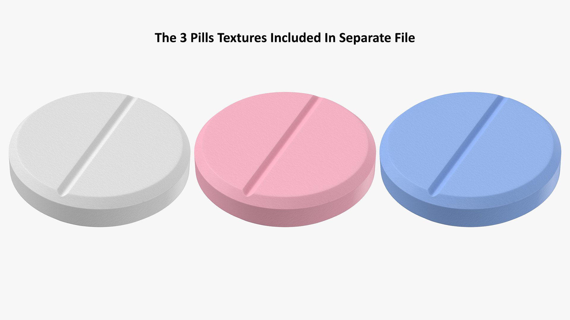 Medication Pill 10 3D Model - TurboSquid 2163112