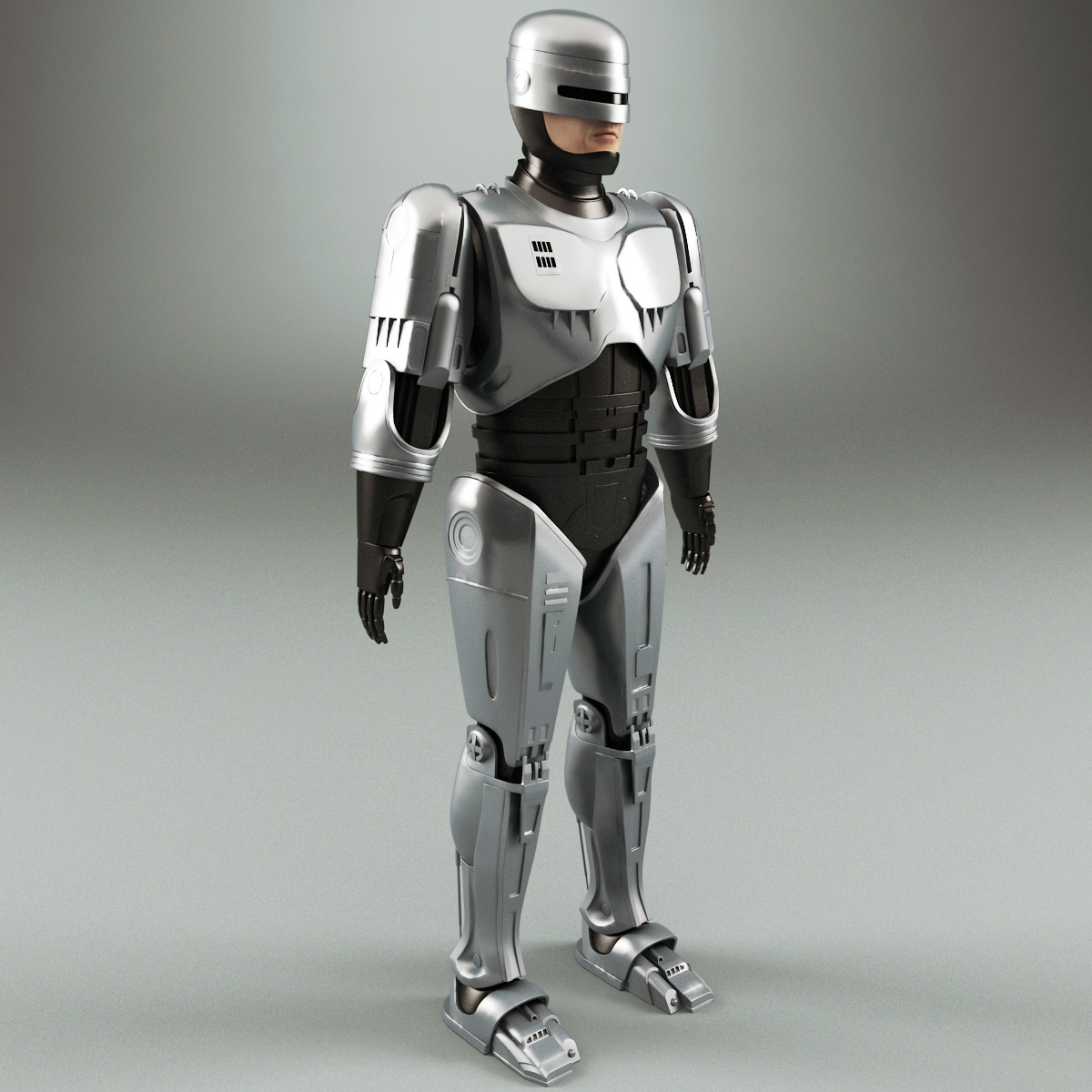 3d model of robocop static