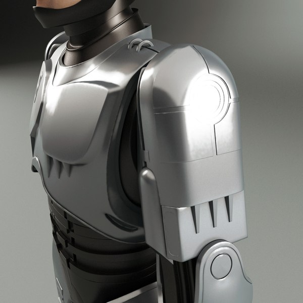 3d model of robocop static