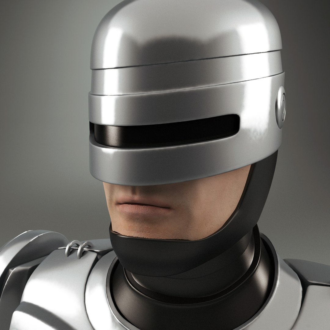 3d Model Of Robocop Static