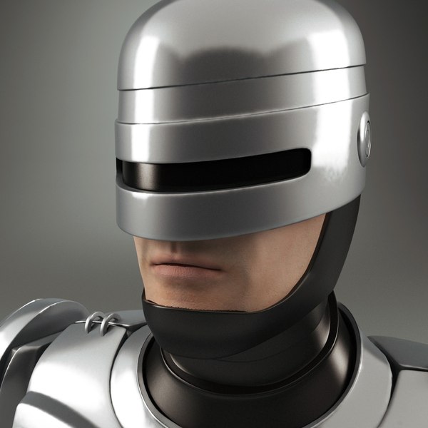 3d model of robocop static