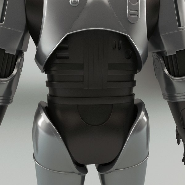 3d model of robocop static
