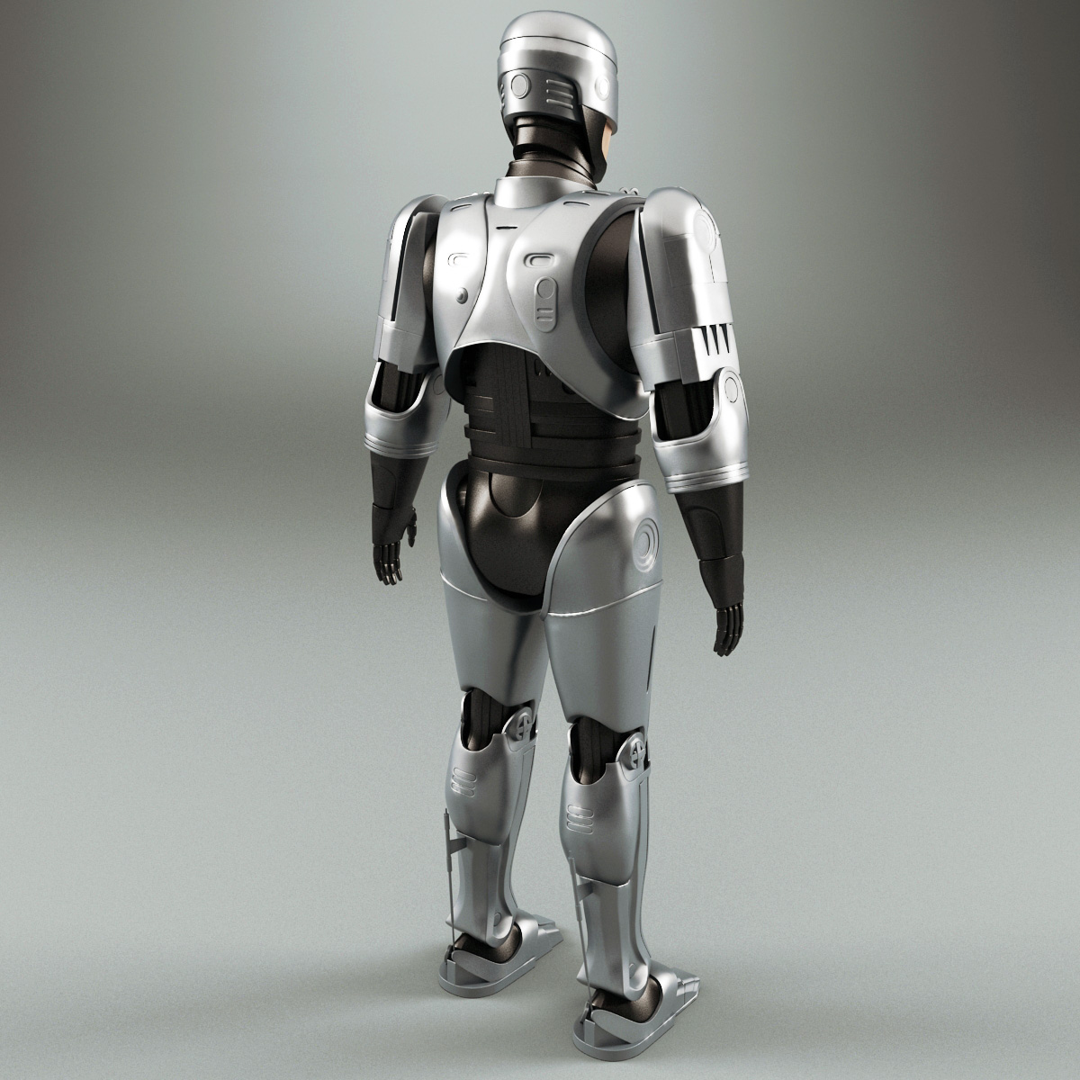 3d model of robocop static