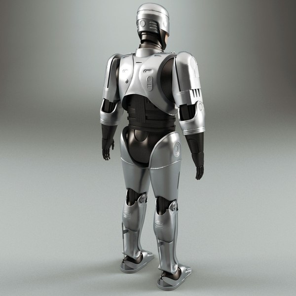3d model of robocop static