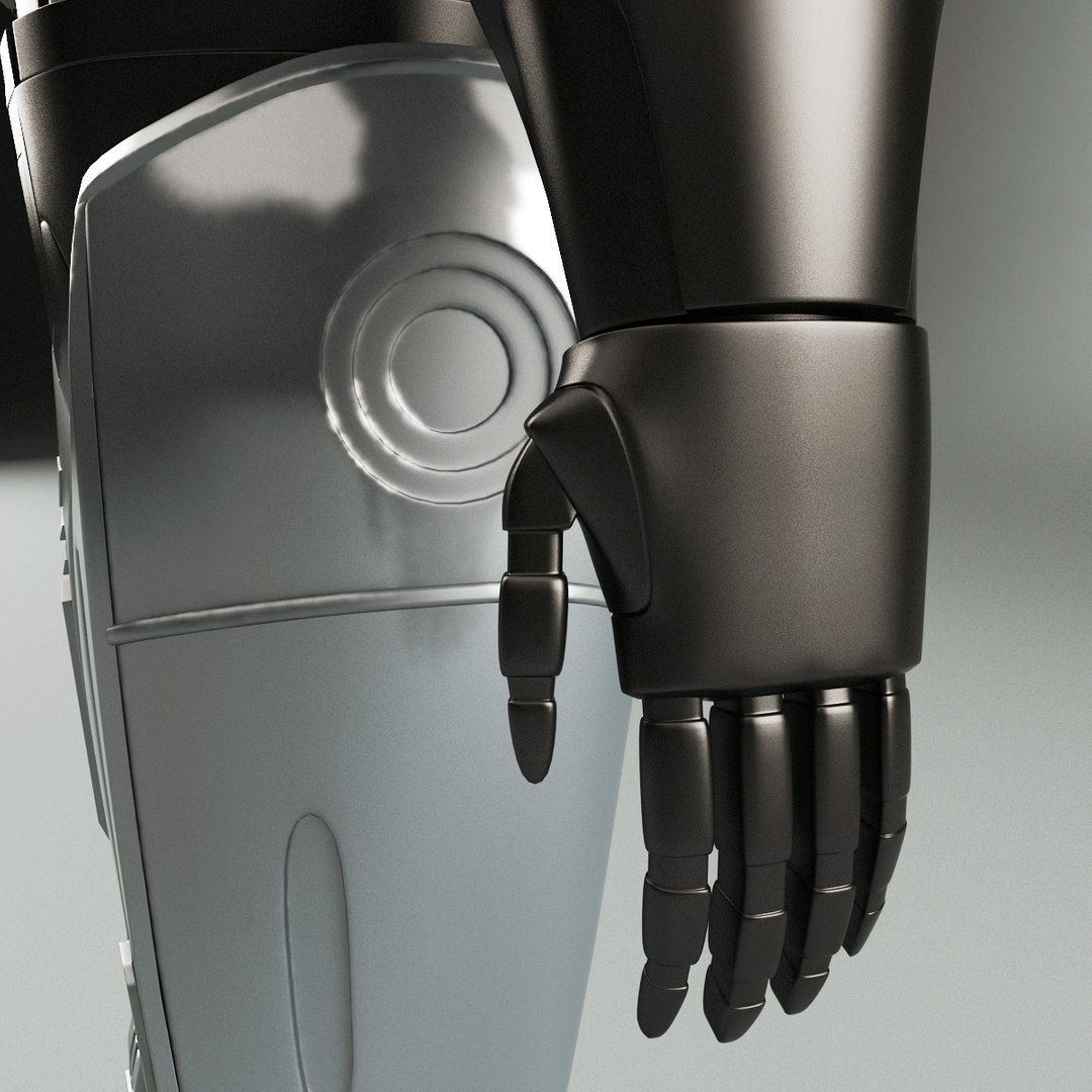 3d Model Of Robocop Static