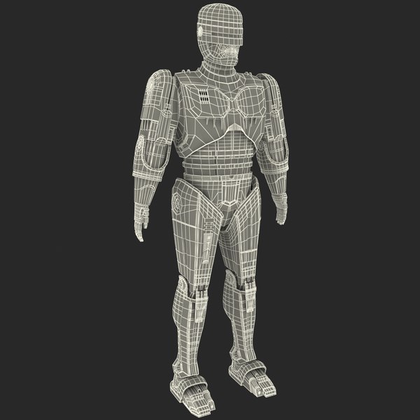 3d model of robocop static