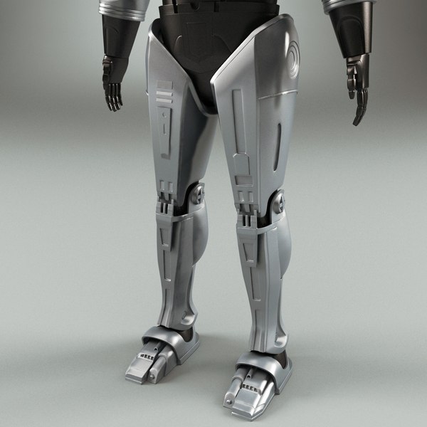 3d model of robocop static