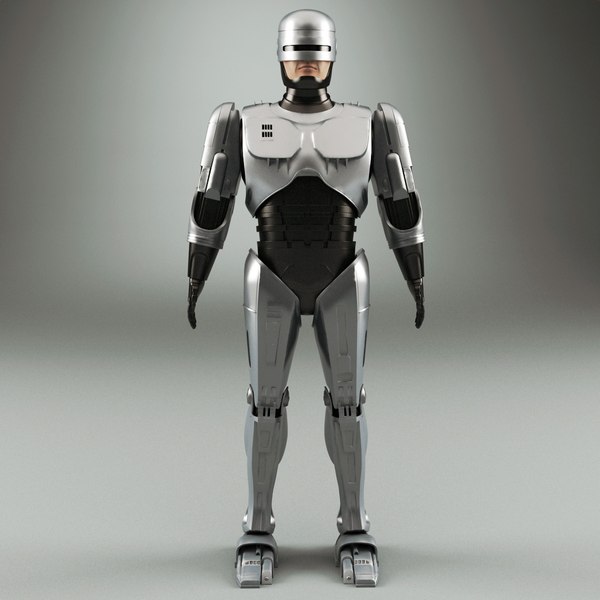 3d model of robocop static