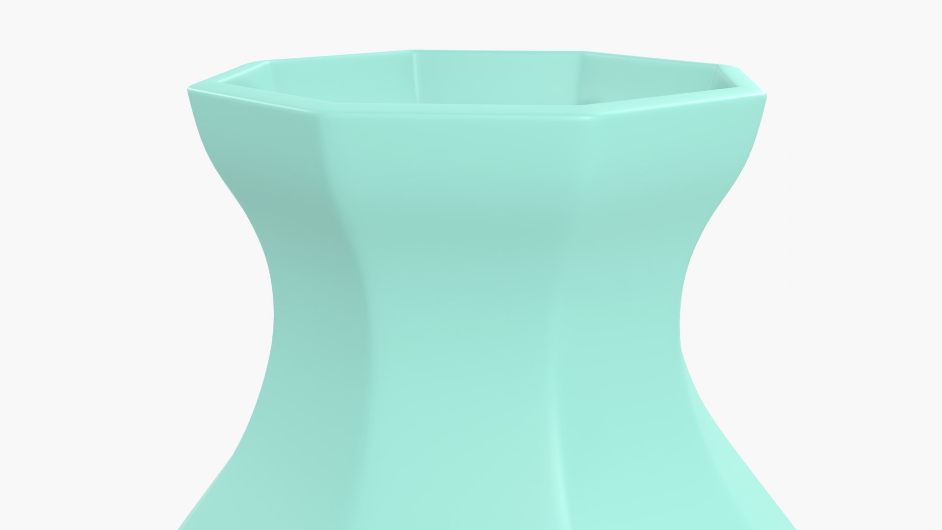 Octagonal Vase 3D - TurboSquid 2058305