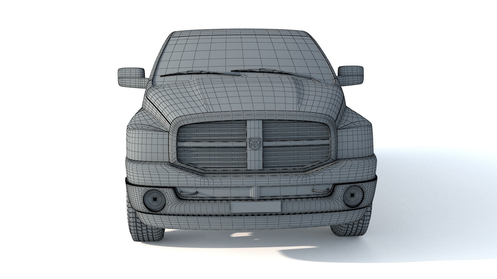 Dodge Ram 1500 3D Model - TurboSquid 2005608