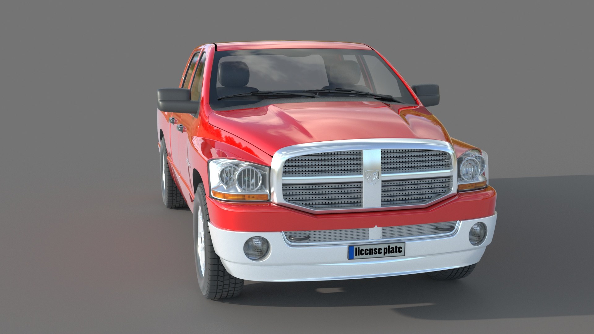 Dodge Ram 1500 3D Model - TurboSquid 2005608
