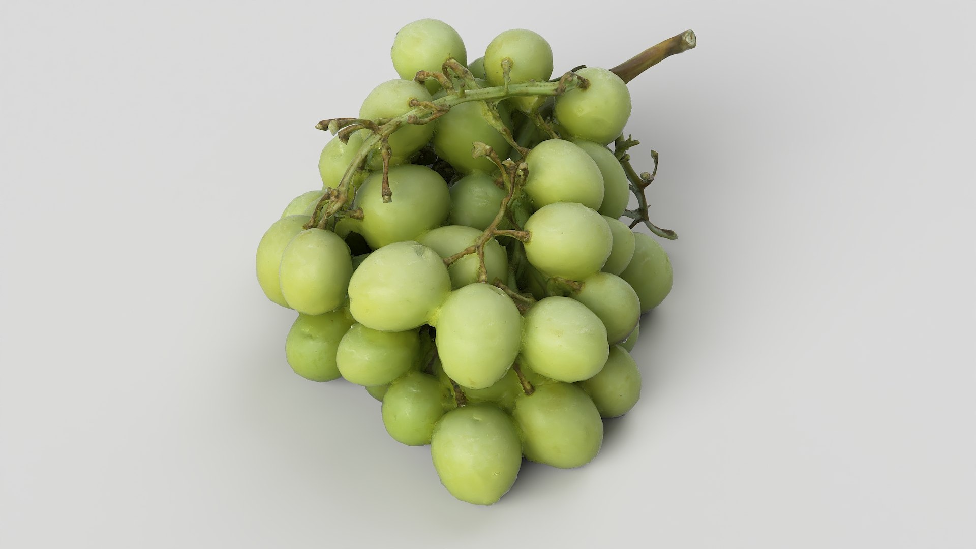 3D Bunch Of Grapes 02 - TurboSquid 2140998