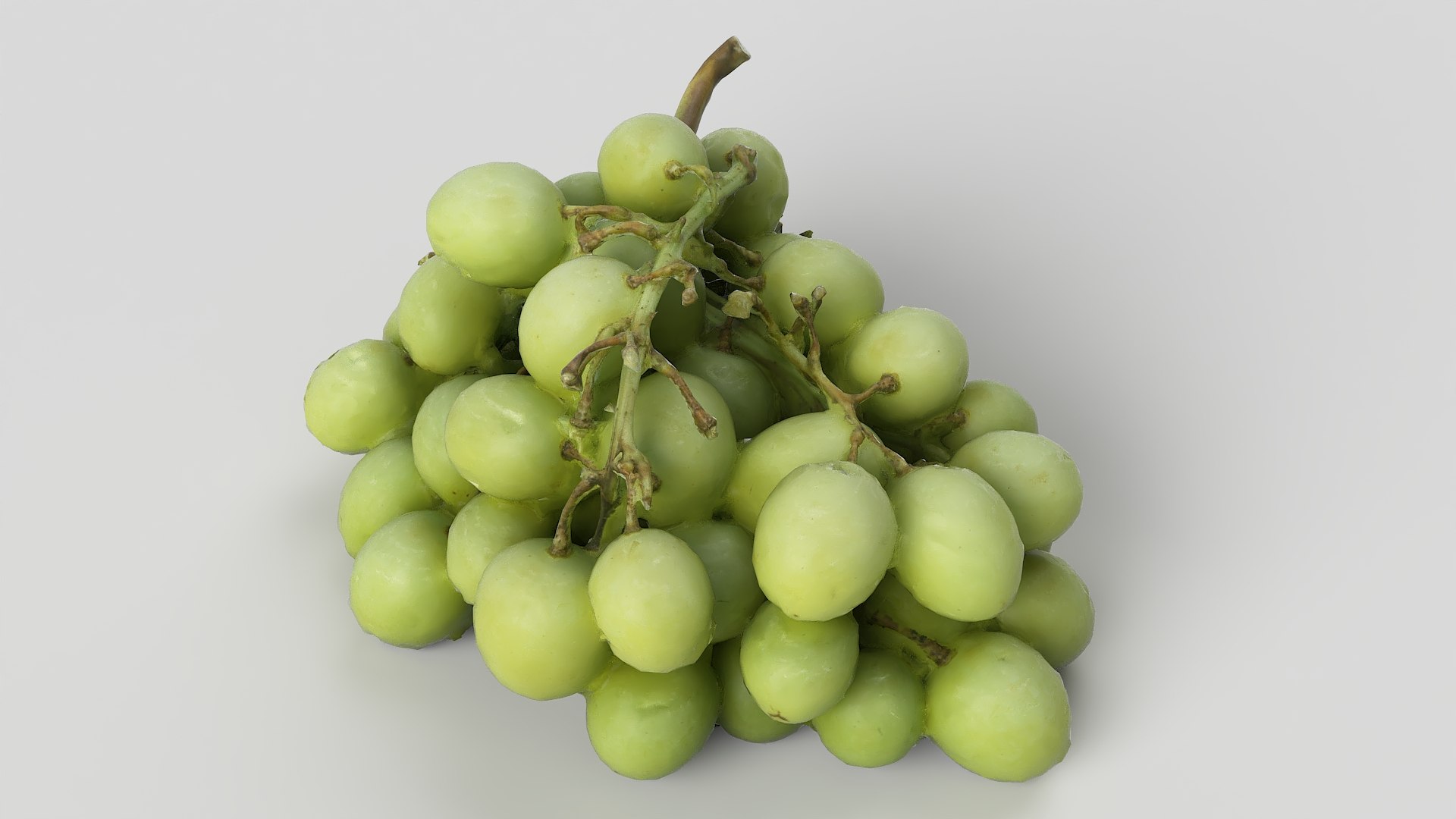 3D Bunch Of Grapes 02 - TurboSquid 2140998