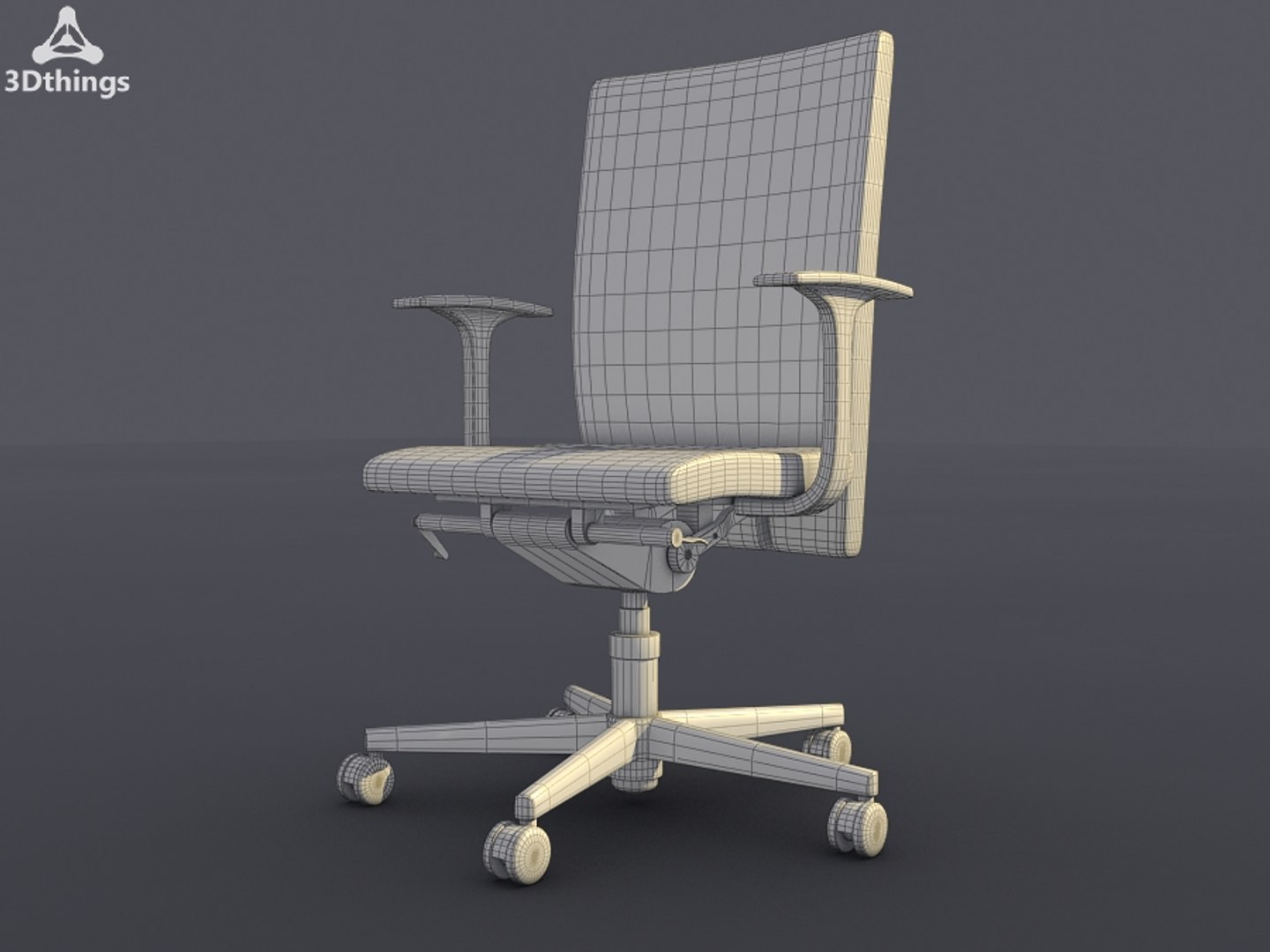 3d model conference chair mr charm