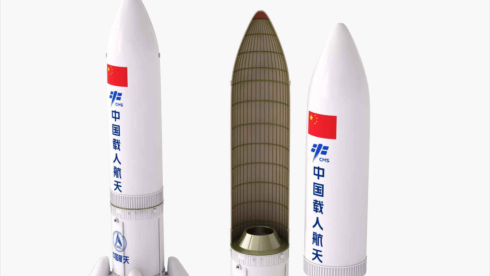 3D Long March 5b Model - TurboSquid 1686724