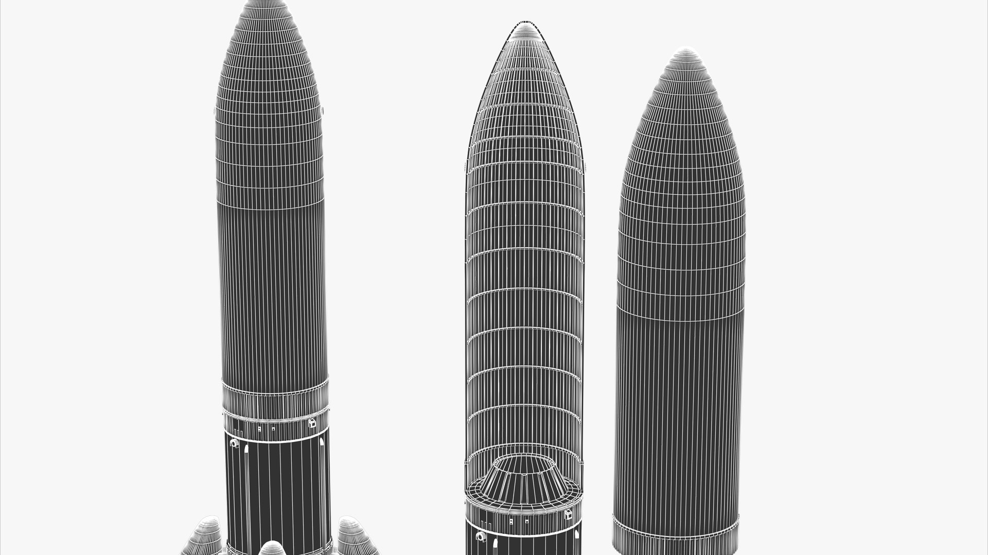 3D Long March 5b Model - TurboSquid 1686724