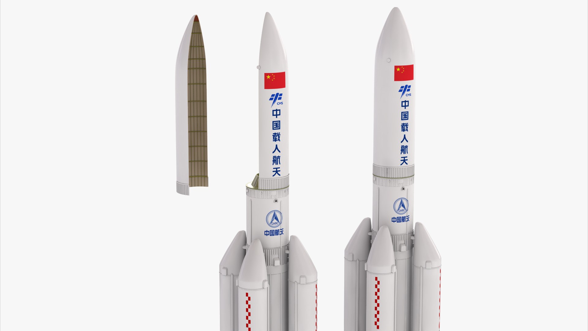 3D Long March 5b Model - TurboSquid 1686724