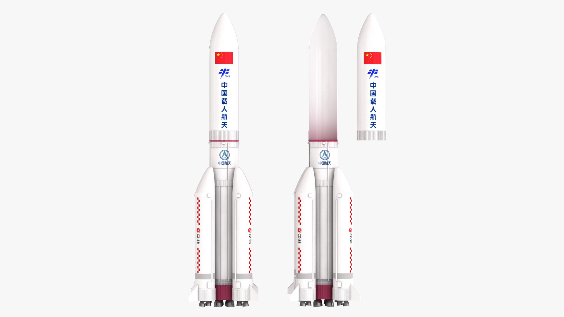 3D long march 5b model - TurboSquid 1686724