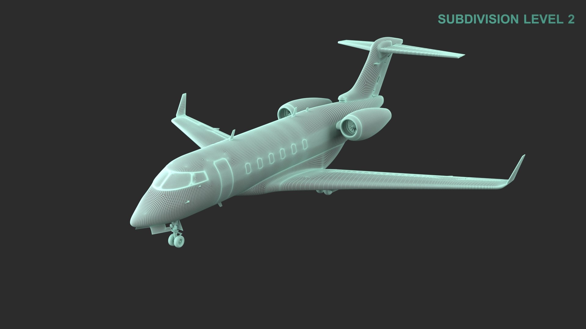 Bombardier Challenger 300 3D model - TurboSquid 2181635