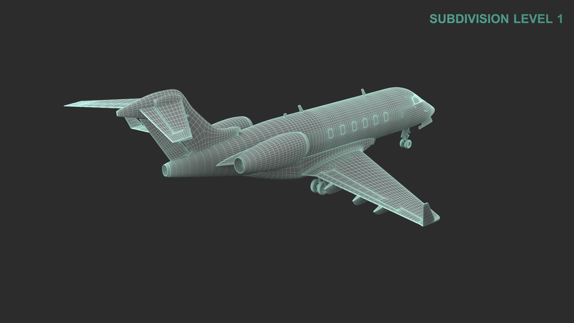 Bombardier Challenger 300 3D model - TurboSquid 2181635