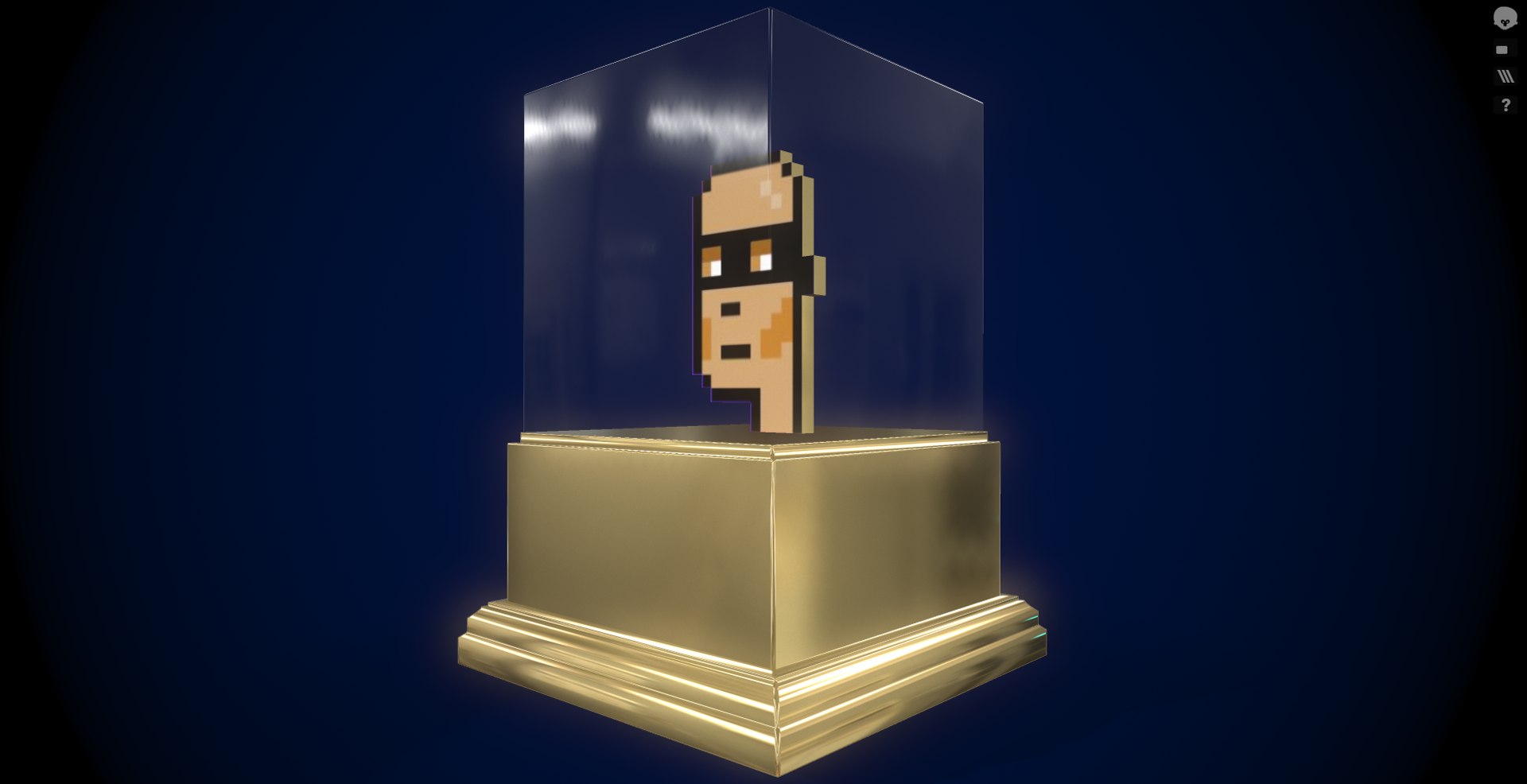 3D Gold Punk - TurboSquid 1831622