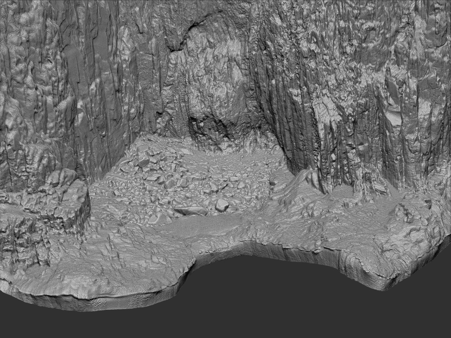 3D Giant Rock Cliffs 24K ULTRA HD 2 Model - TurboSquid 2352304