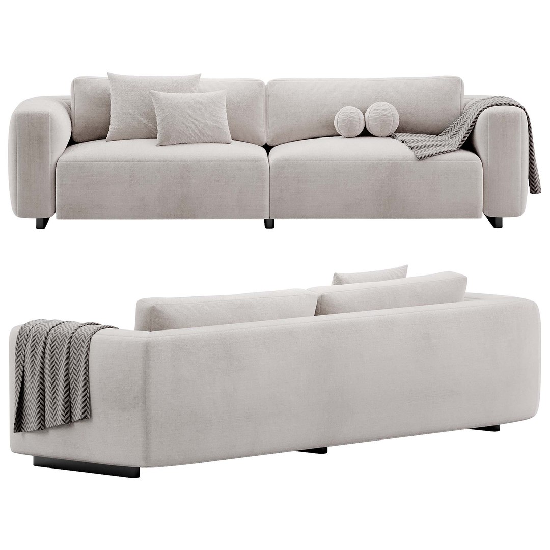 3D Super Soft Sofa By Property Furniture Model - TurboSquid 2244751