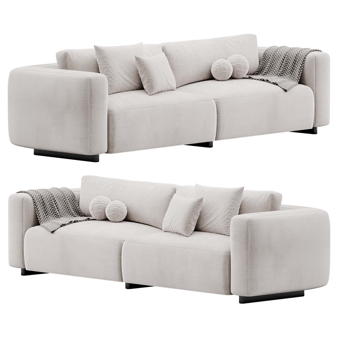3D Super Soft Sofa By Property Furniture Model - TurboSquid 2244751
