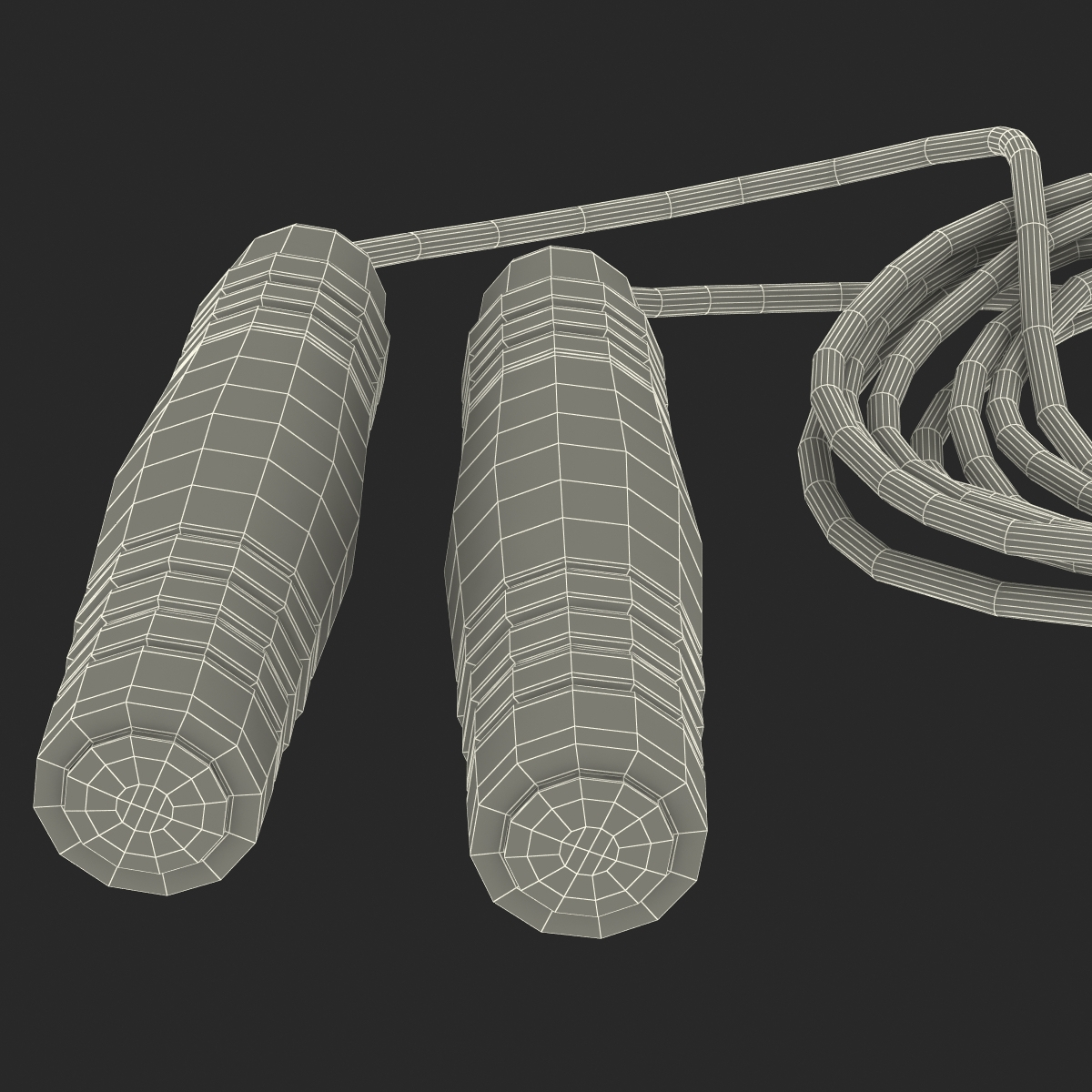 3d model exercise jump rope