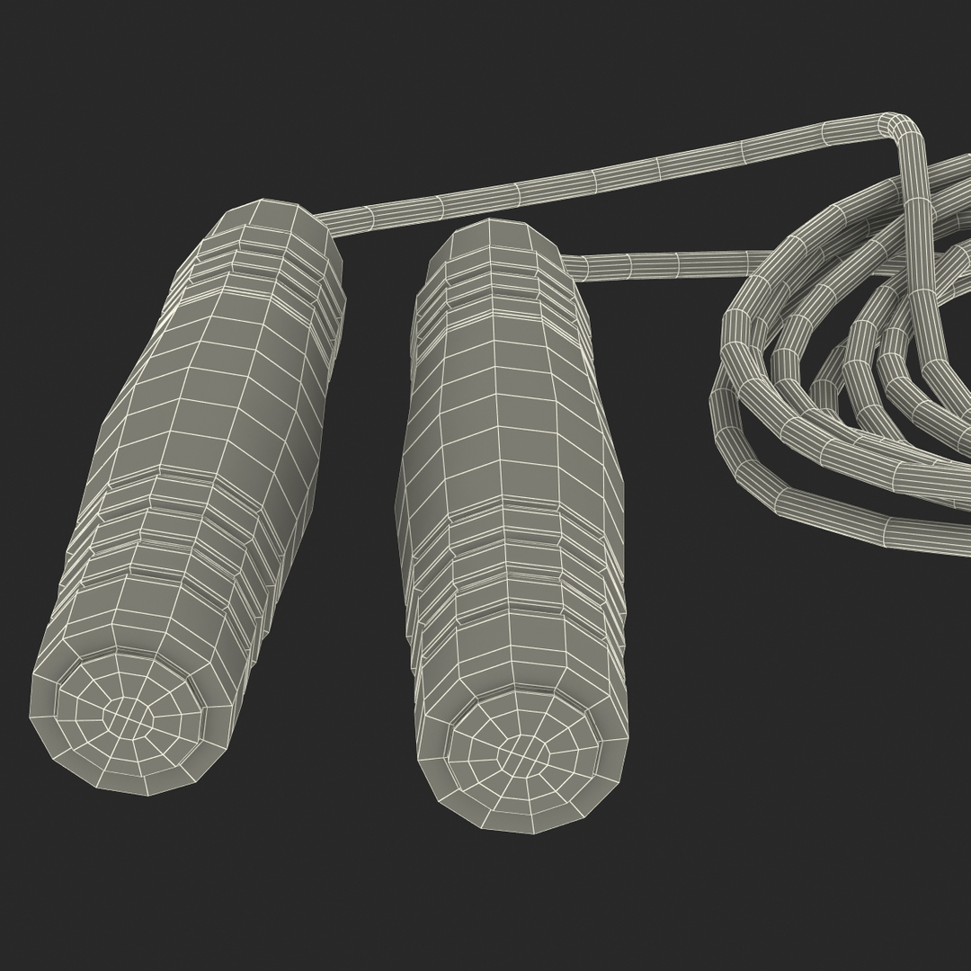 3d model exercise jump rope