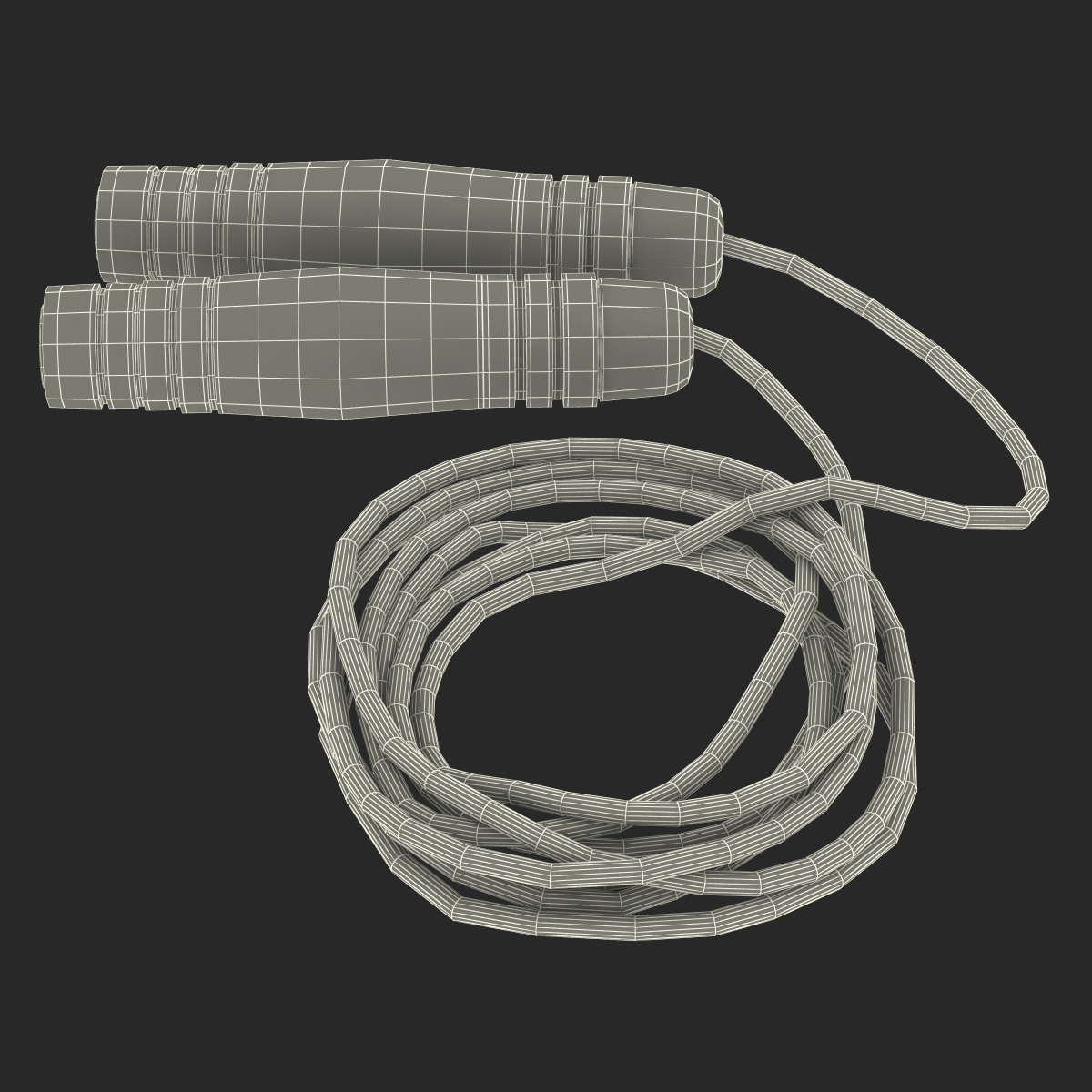 3d model exercise jump rope