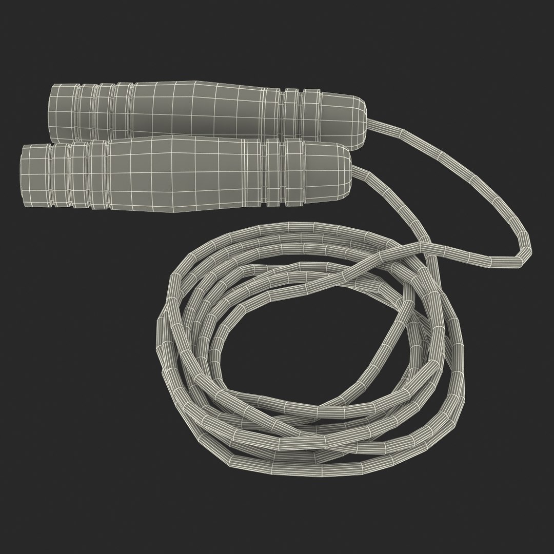 3d model exercise jump rope