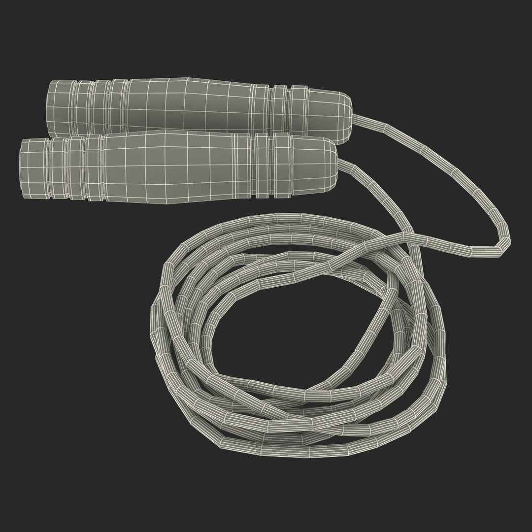 3d model exercise jump rope