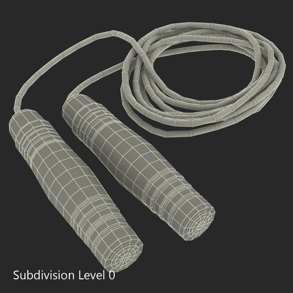 3d model exercise jump rope