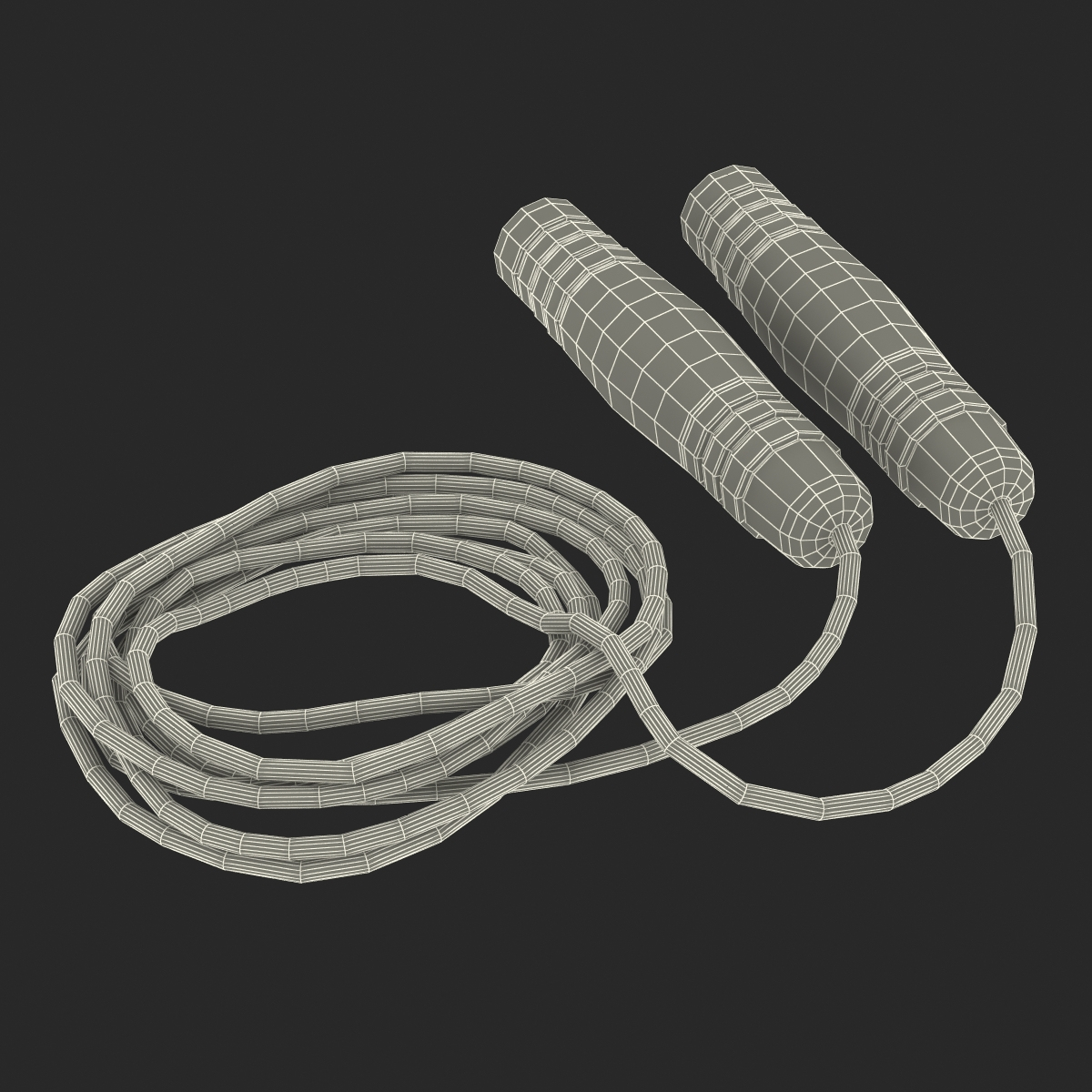 3d model exercise jump rope